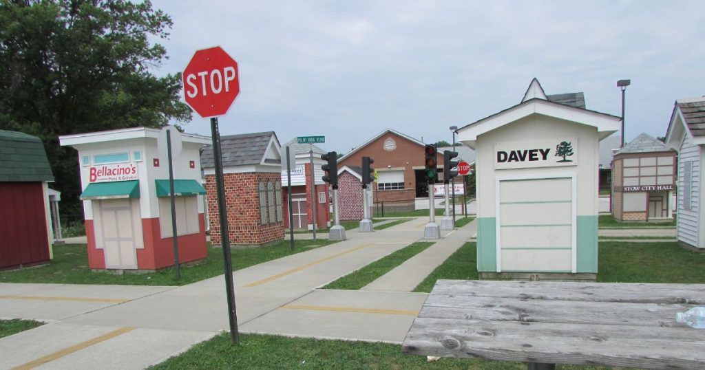 KidStation Playground and Safety Village Stow Ohio