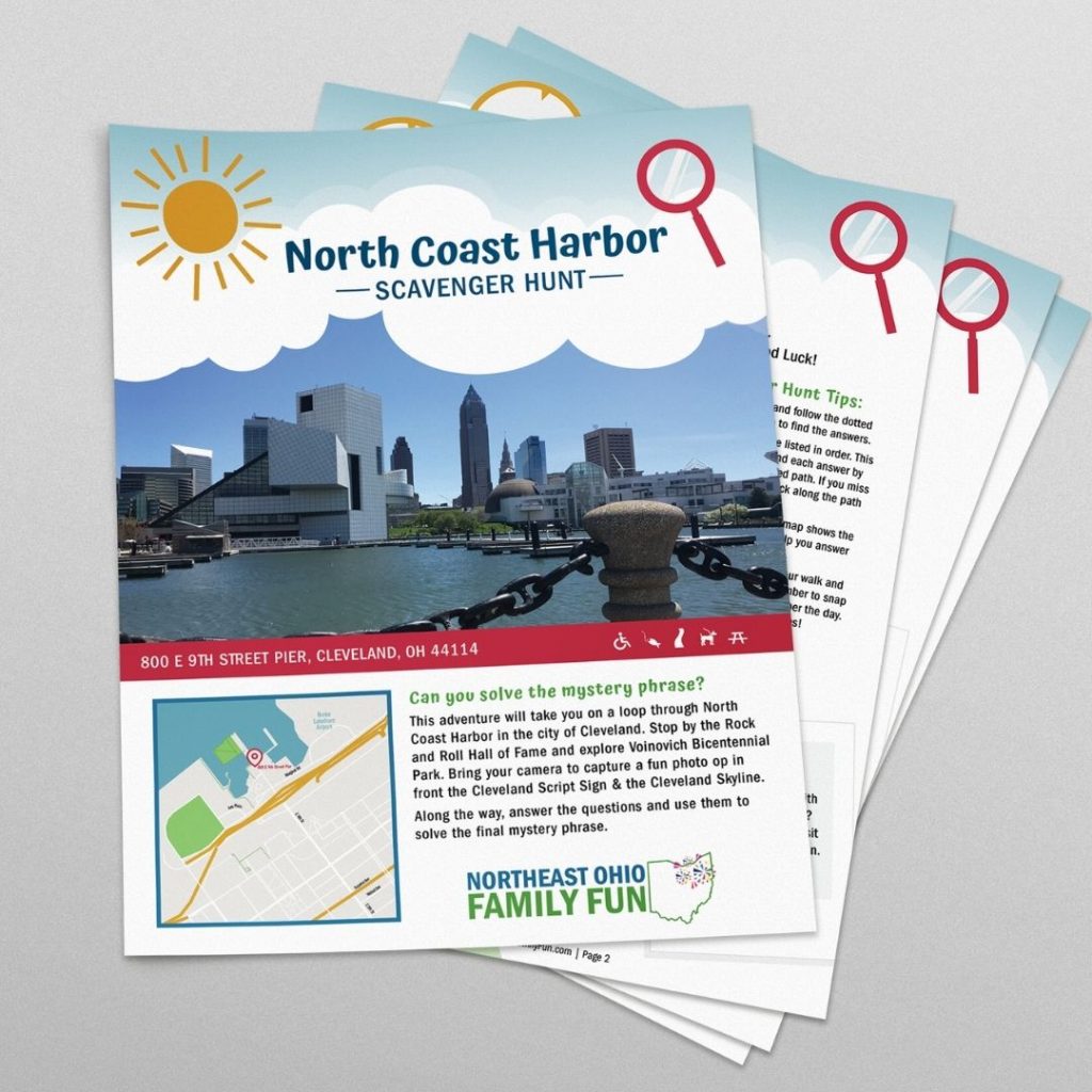North Coast Harbor Scavenger Hunt - Northeast Ohio Family Fun
