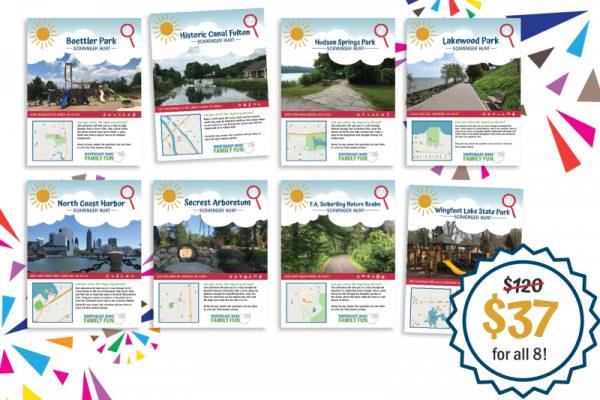 Ultimate Northeast Ohio Scavenger Hunt Bundle - Northeast Ohio Family Fun