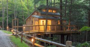 11 Stunning Treehouse Rentals in Ohio (Family & Date Night Options!)