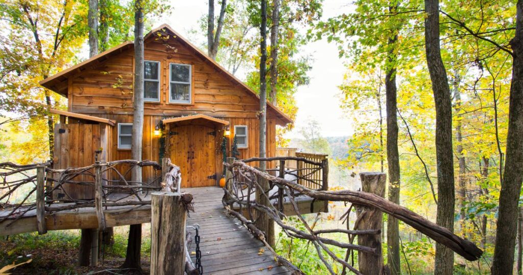11 Stunning Treehouse Rentals in Ohio (Family & Date Night Options!)