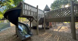 Medina Memorial Park - Castle Playground, Swimming Pool and Disc Golf